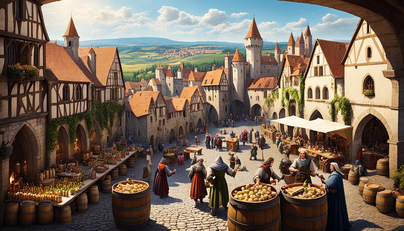 Comercio de vinos en la Edad Media: Un viaje enológico