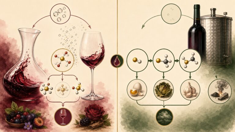 Vino reducido olor: cómo eliminar el olor a azufre